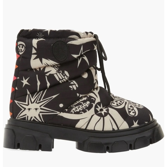 FARM Rio | Shoes | Farm Rio Cerrado Sky Lug Sole Ankle Boots Booties ...